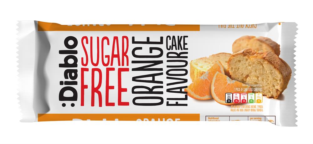 Diablo Sugar Free Orange Flavour Cake 200g – Just Natural