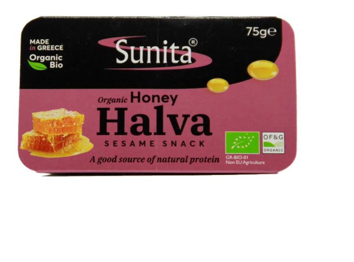 Sunita Organic Honey Halva 75g – Just Natural