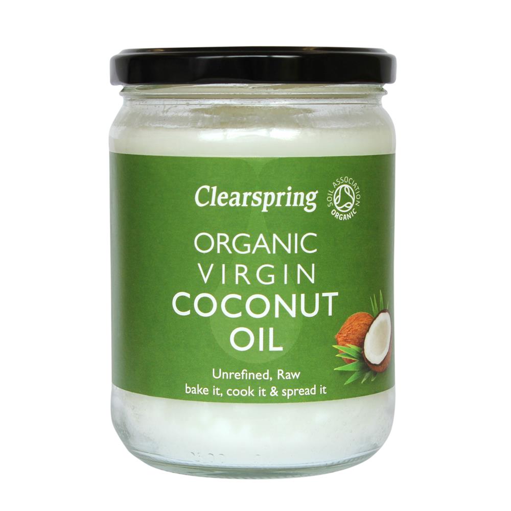 Clearspring Organic Coconut Oil (Unrefined & Raw) - 400g
