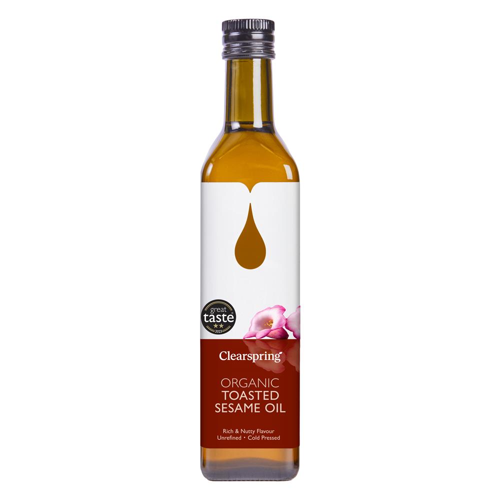 Clearspring Organic Toasted Sesame Oil 500ml