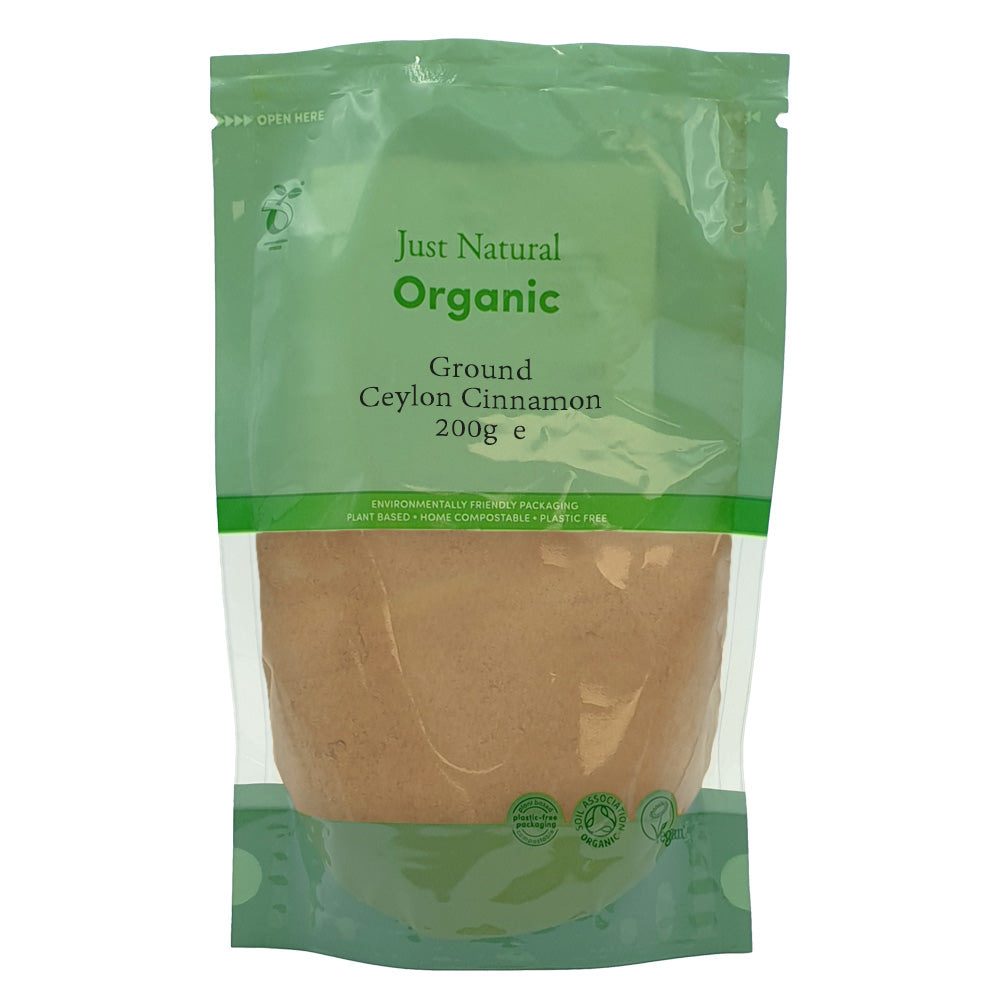 Just Natural Organic Ground Ceylon Cinnamon